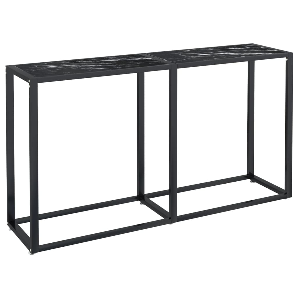 Meuble console d'entrée moderne table d'appoint 140 x 35 x 75,5 cm ver ...