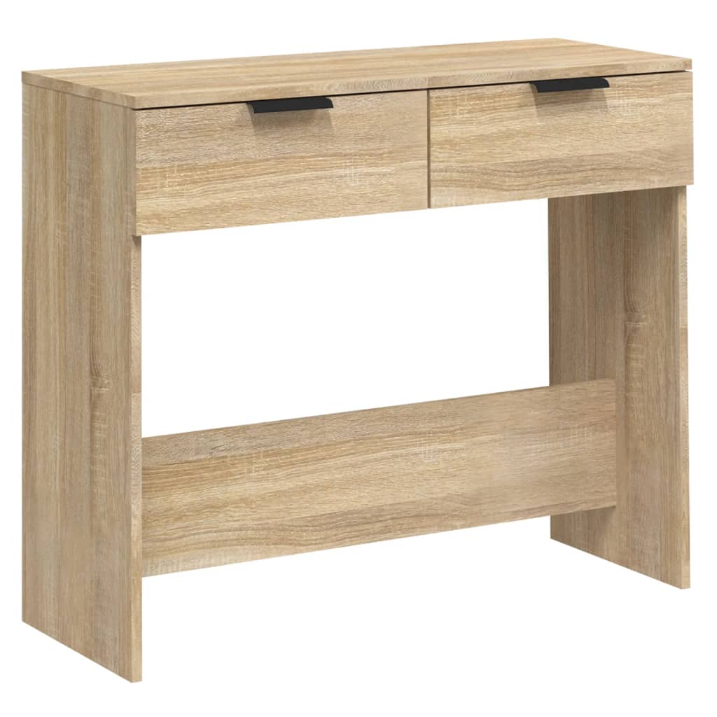 Meuble d'entrée table console design élégant avec tiroirs 90 x 36 x 75 ...